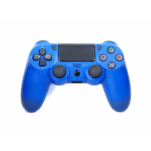 Беспроводной Bluetooth Джойстик/Геймпад/Контроллер для консоли/приставки PS4 синий