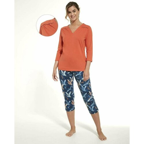 Пижама  Cornette, размер M, оранжевый