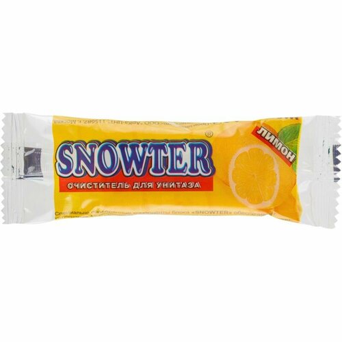 Блок для унитаза SNOWTER запасной Лимон 40гр, 6 шт