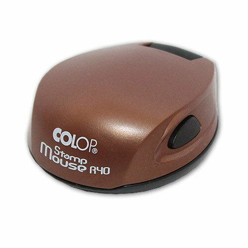 COLOP Mouse R40 бронза - карманная оснастка для печати