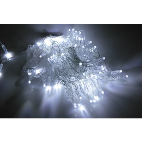 Гирлянда "Нить", цвет ламп белый, 300 LED, 15 м.