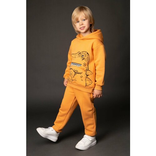 Комплект одежды LITTLE WORLD OF ALENA, размер 92-98, оранжевый