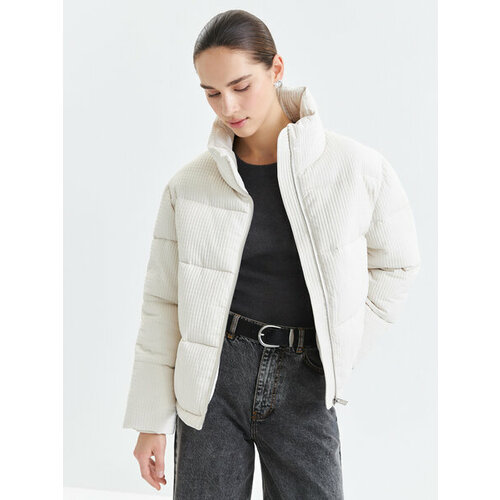 Куртка Zarina, размер XL (RU 50)/170, бежевый
