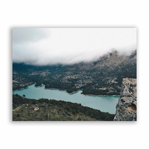 Постер, плакат на бумаге / Природа Испании - Пейзаж / Размер 40 x 53 см