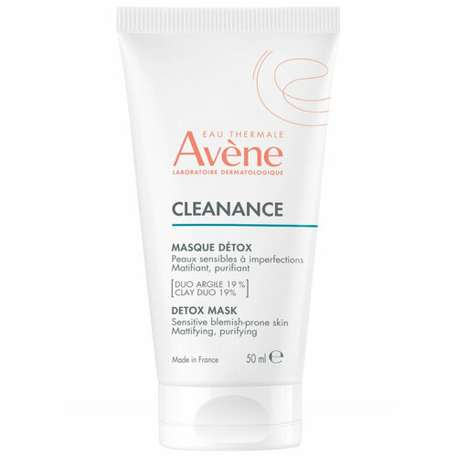 AVENE CLEANANCE Маска-детокс для глубокого очищения кожи, 50 мл