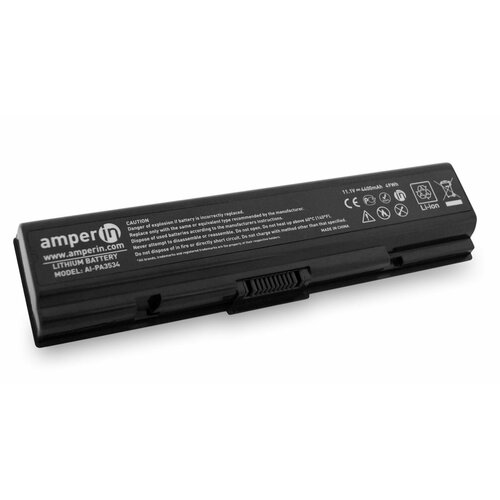 Аккумуляторная батарея Amperin для ноутбука Toshiba PA3533U-1BRS 11.1V (4400mAh)