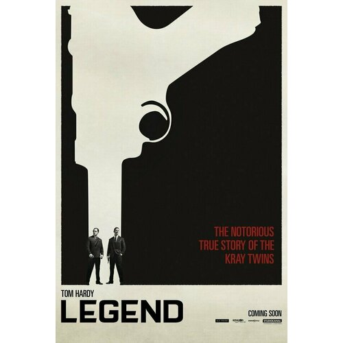 Плакат, постер на холсте Legend/Легенда. Размер 42 х 60 см