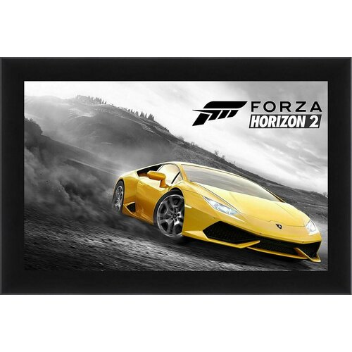 Плакат, постер на бумаге Forza Horizon 2. Размер 21х30 см