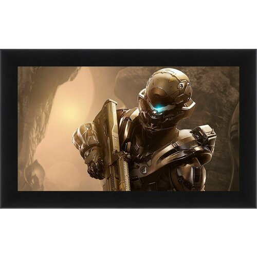 Плакат, постер на бумаге Halo 5: Guardians. Размер 42 х 60 см