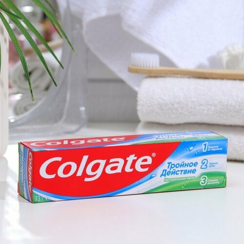 Зубная паста Colgate «Тройное действие», 50 мл (комплект из 10 шт)