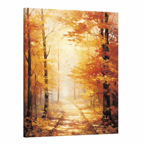 Интерьерная картина 50х70 "Золотая осень"