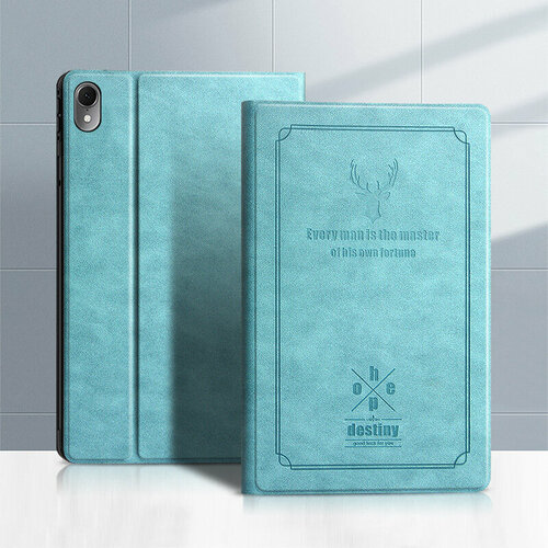 Чехол-обложка с мульти-подставкой MyPads Premium для Huawei MatePad 11.5 из высококачественной эко-кожи класса премиум, в стиле Винтажная книга, го.