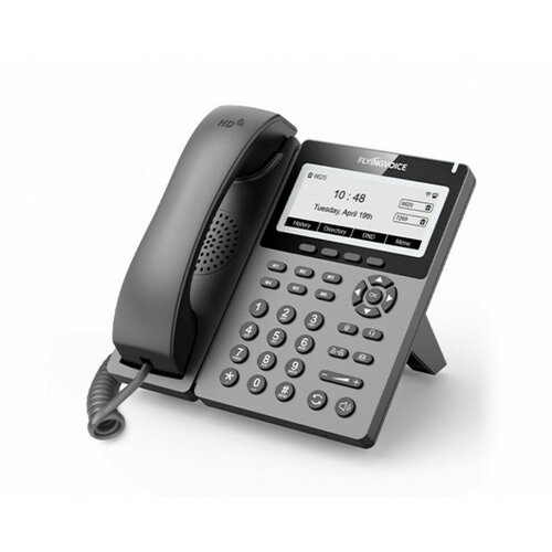 Flyingvoice P22G IP телефон, 2 аккаунта SIP, LCD 384x160,2.4GHz Wi-Fi, G722, Opus, Ipv-6, с БП