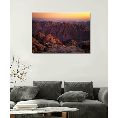 Картина/Картина на холсте для интерьера/Картина на стену/Картина для кухни/ - Египет/Гора Синай (1) 50х70