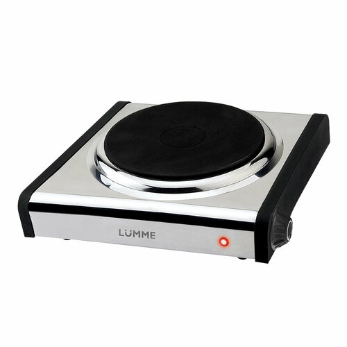 Электрическая плитка LUMME LU-HP3700A черный/сталь