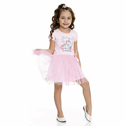 Платье Pop Fashion Girls, размер 110, розовый