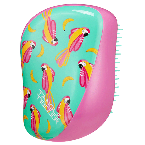 Расческа Tangle Teezer Compact Styler Paradise Bird, массажная щетка для распутывания волос, 9 см