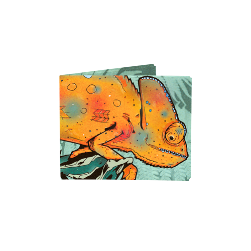 Кошелек New Wallet New Chameleon, фактура гладкая, мультиколор