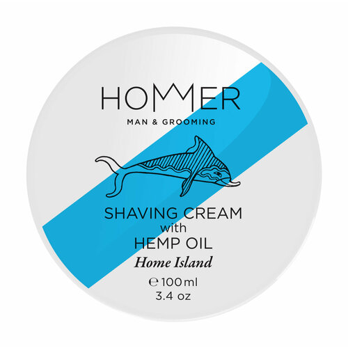HOMMER Home Island Shaving Cream Крем для бритья муж, 100 мл