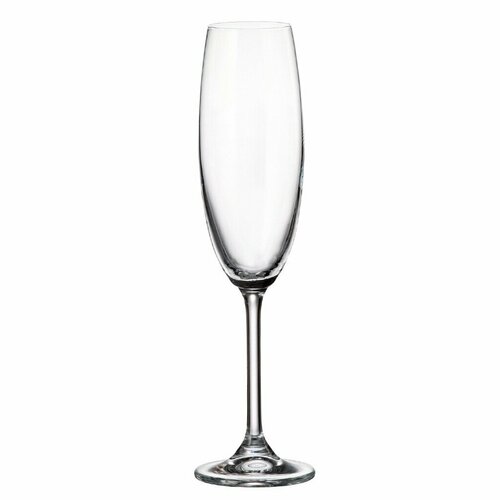 Бокал для шампанского, 220 мл, стекло, 6 шт, Bohemia, Gastro/Colibri, 23104/4S032/220