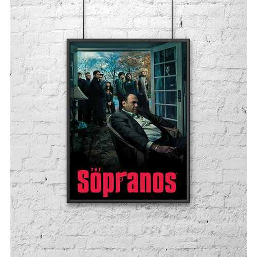 Постер для интерьера на стену (30х40 см). Сериал Клан Сопрано (The Sopranos)