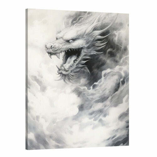 Интерьерная картина 50х70 "Путь драконов"