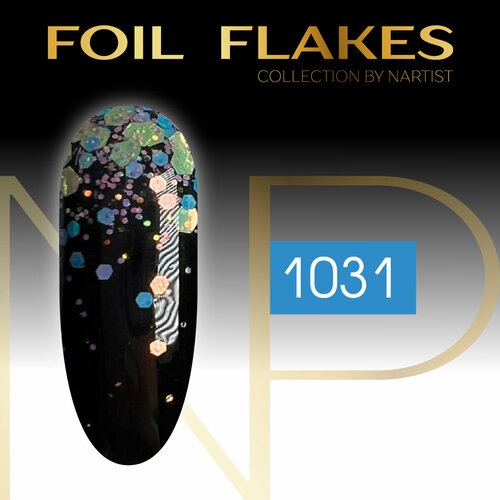 Nartist 1031 Foil Flakes 10g
