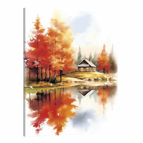 Интерьерная картина 50х70 "Осенние краски"