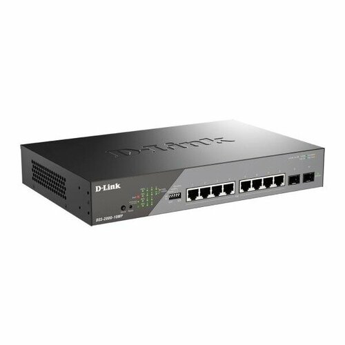 D-Link Коммутатор DSS-200G-10MP/A1A