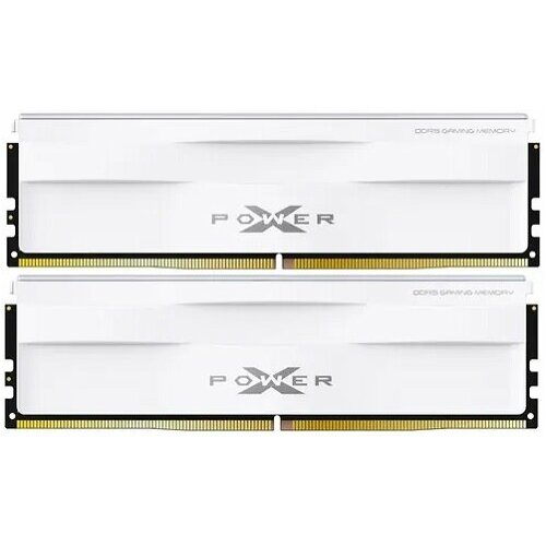 Модуль памяти Silicon Power 32GB 5600МГц XPOWER Zenith DDR5 CL40 DIMM (KIT of 2) 2Gx8 SR White