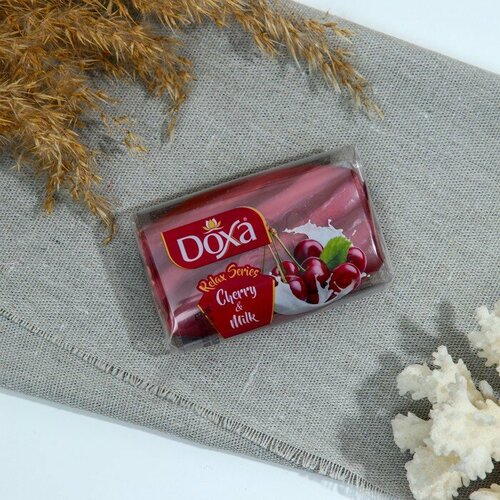 Мыло туалетное Doxa Relax series Cherry&Milk, 80 г