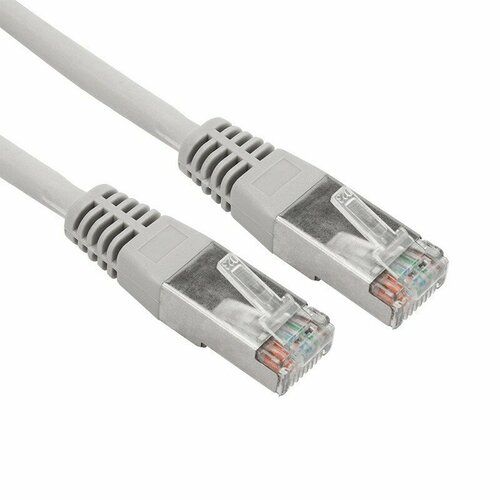 Патч-корд F/UTP, CAT 6, RJ45-RJ45, 26AWG, LSZH, серый, 3м REXANT, цена за 1 шт