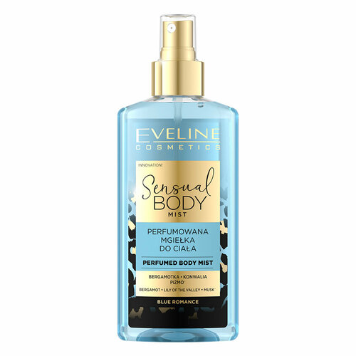 Спрей-мист для тела `EVELINE` SENSUAL GLOW увлажняющий (парфюмированный) 150 мл