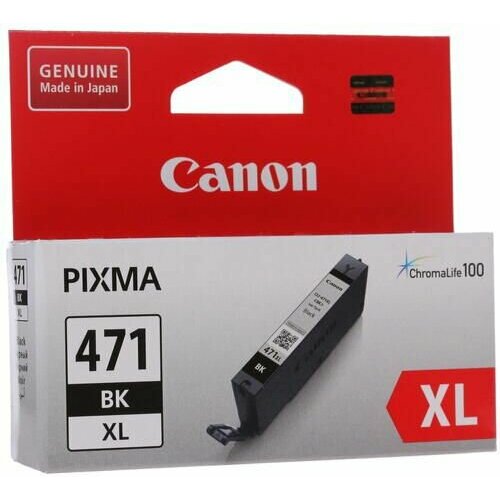 Картридж Canon CLI-471BK XL черный