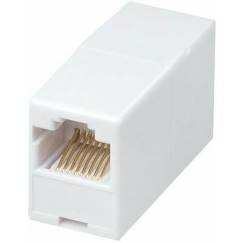 Переходник Rexant 03-0101-9 сетевой LAN, (гнездо 8Р8С (Rj-45) - гнездо 8Р8С (Rj-45)) (пакет)