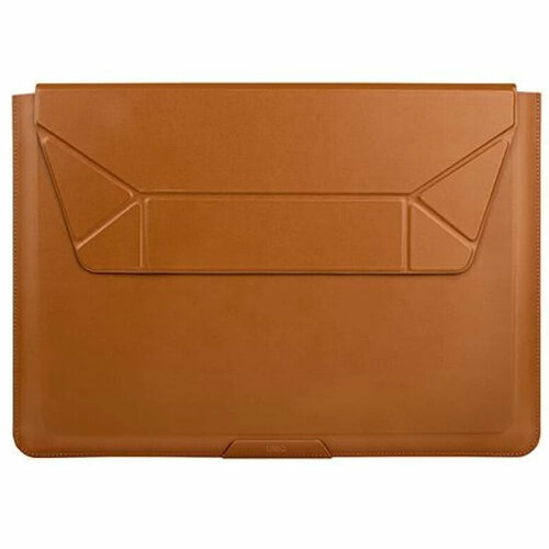 Чехол Uniq Oslo для MacBook Pro 14 (M1/M2, 2021-2023) коричневый (Brown)