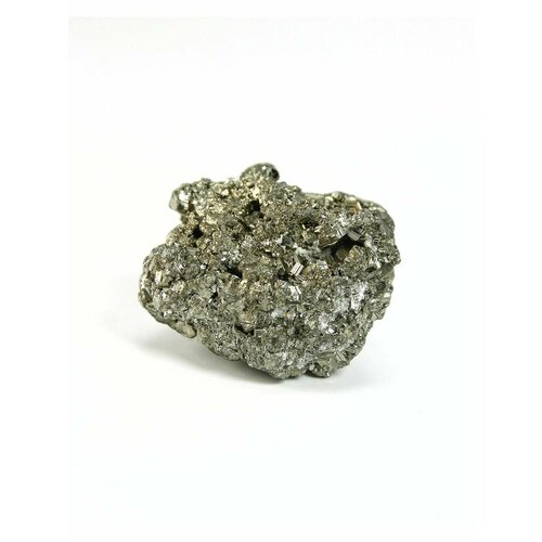 Пирит золотой - 2-3 см, натуральный камень, колотый, 1 шт - для декора, поделок, бижутерии
