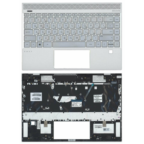 Клавиатура OEM для ноутбука HP Envy 13-AQ топкейс