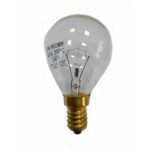 Лампа духового шкафа 40W, 230V, E14, 300C° Bosch 00057874