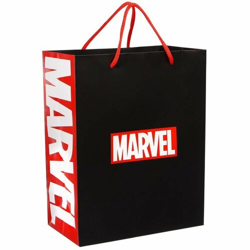 Пакет ламинированный вертикальный, 18 х 23 х 10 см "Marvel", Мстители