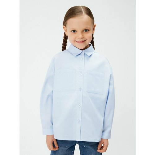 Блуза Acoola, размер 98, голубой