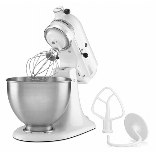 Планетарный миксер KitchenAid Classic 5K45SSEWH белый