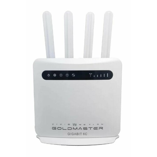 Гигабитный роутер GoldMaster GIGABIT 6C LTE Cat.6