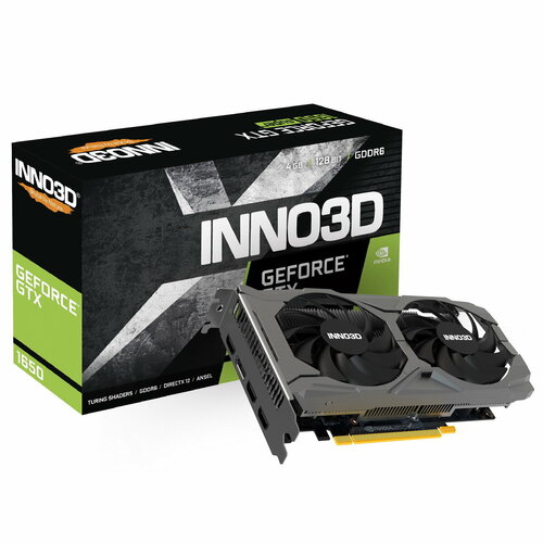 GTX1650 Twin X2 OC V3 4GB GDDR6 128-bit HDMI DPx3 2FAN RTL