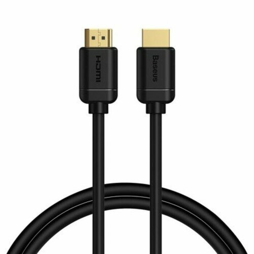 Кабель видео Baseus, HDMI(m)-HDMI(m), High Definition Series, 4KHDMI - 4KHDMI, 1 м, черный