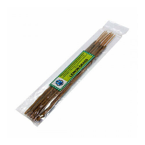 LEMON GRASS Ramakrishna's Natural Handmade Incense Sticks (лемонграсс натуральные благовония ручной работы, Рамакришна), 20 г.