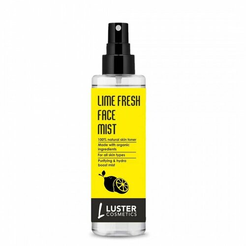 LUSTER Lime Fresh Face Mist Skin Toner Очищающий и увлажняющий мист-тонер для лица с экстрактом лайма 115мл