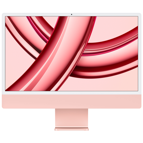 23.5" Моноблок Apple iMac 24" 2023 г. 4480x2520, Apple M3 NaN ГГц, RAM 8 ГБ, SSD 256 ГБ, Apple M3 8-core, MacOS, розовый