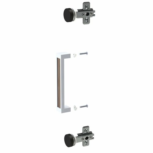 Фурнитура для двери стеклянной приоритет в алюминиевой, рамке, лагос кф-939 (КФ-939 лагос)