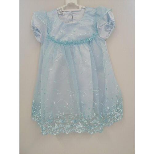 Платье Clariss, размер 62, голубой